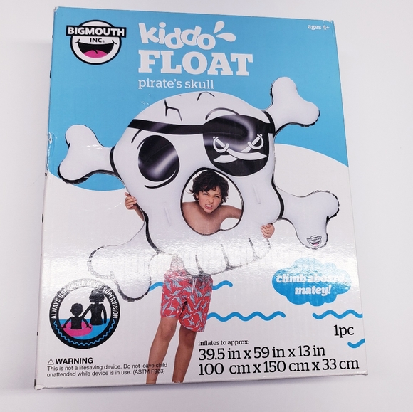 Big Mouth Inc | Other | Sun Squad Pirate Skull Pool Float Pool Toy ...